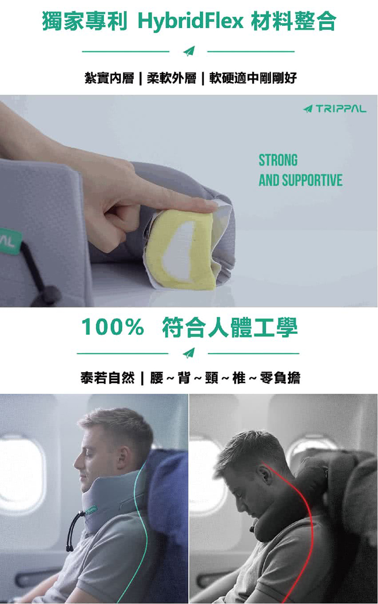 TripPal｜極致紓壓全支撐旅行枕 (S/M/L) - PChome 24h購物