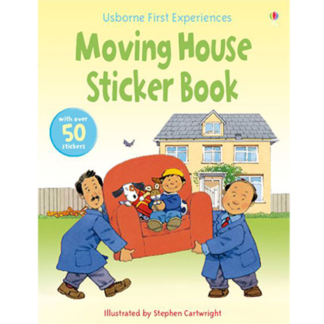 Moving House Sticker Book故事貼紙書：搬家囉！（外文書） - PChome 24h書店