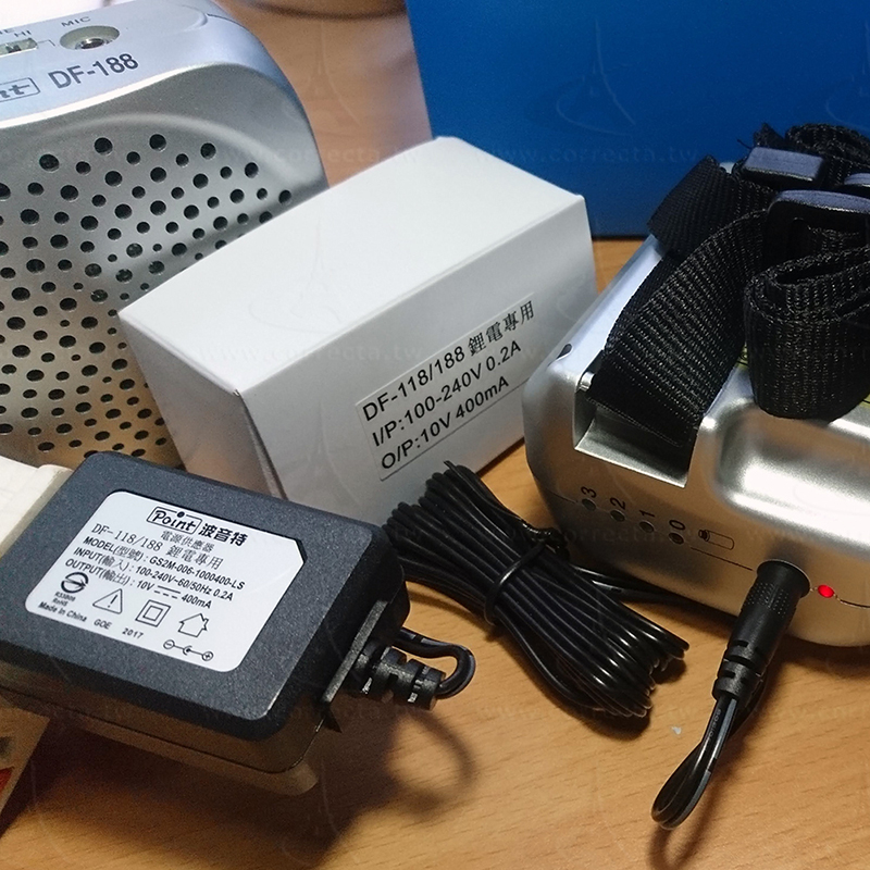 波音特DF-118教學用擴音機(5W)，專利電量指示，專業解說員、教師授課必備(麥克風,小蜜蜂,揚聲器) - PChome 24h購物