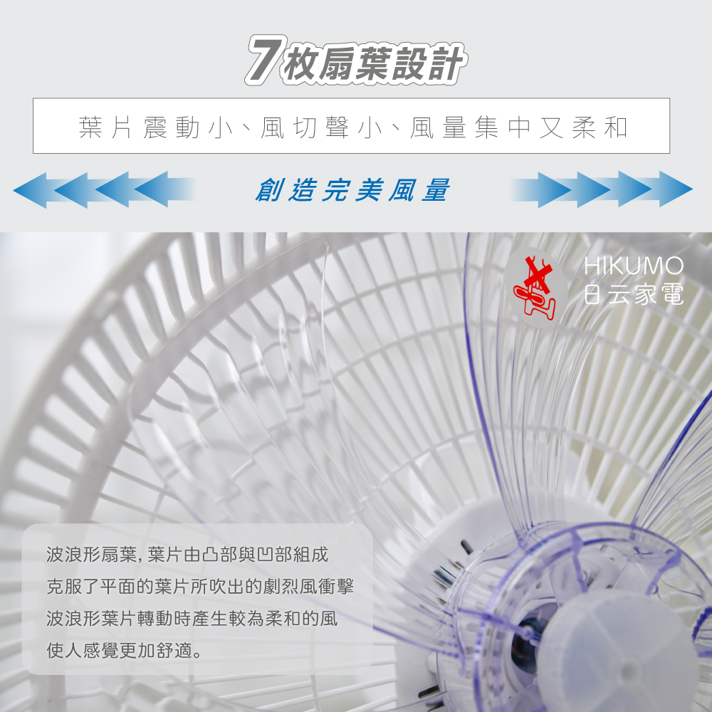 【HIKUMO 日云】14吋薄型定時循環立扇HKM-AF1411(簡單好操作) - PChome 24h購物